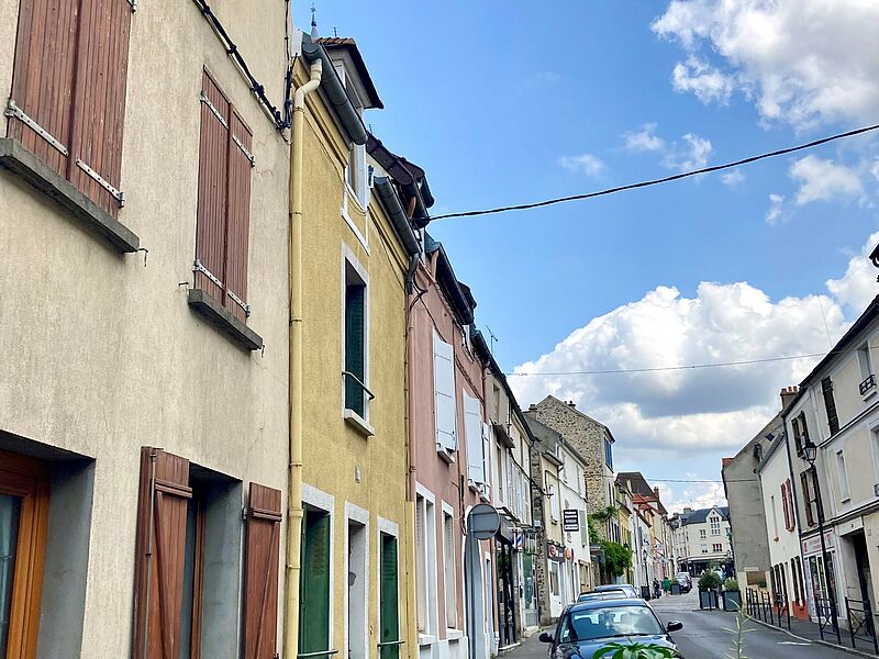 Plan façade - Rue de Paris - Ville de Palaiseau